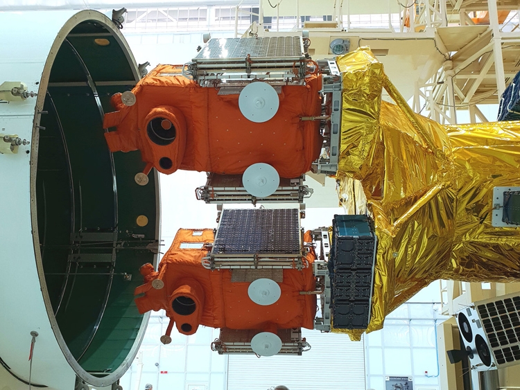 A operação dos satélites de sensoriamento remoto Kanopus-V No. 5 e No ...