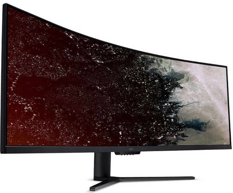 Monitor Acer Nitro EI431CR: proporção de 43 polegadas e 32:10 ...