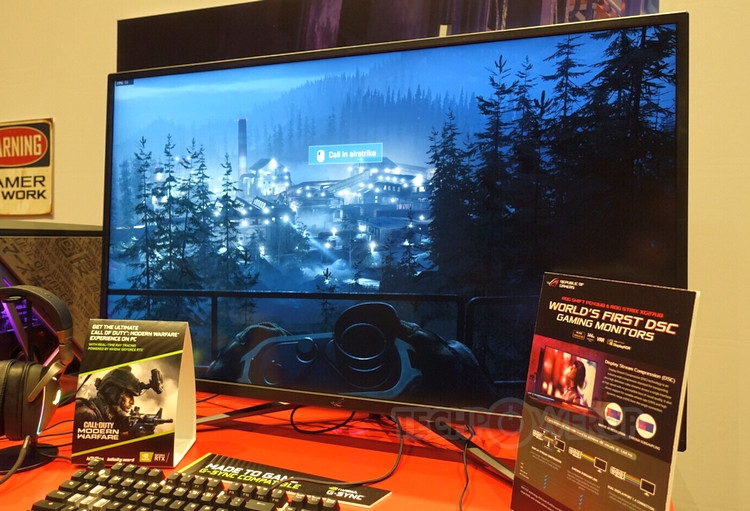 CES 2020: ASUS ROG Swift PG43UQ - monitor de 43 polegadas 4K para ...