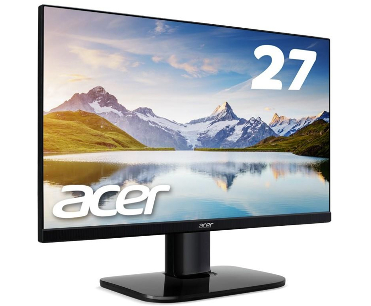 Trio de monitores Acer Full HD disponíveis com uma diagonal de até 27 ...