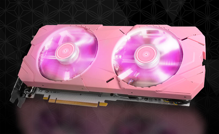 GALAX introduziu uma placa de vídeo rosa GeForce RTX 2070 Super EX ...