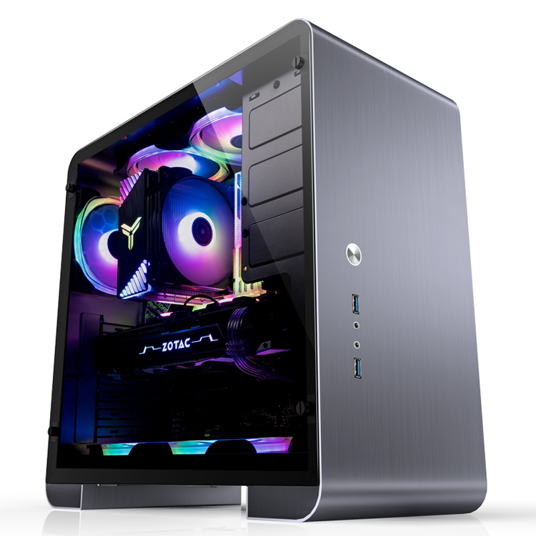 A elegante capa para PC Jonsbo U4 Plus está disponível em duas cores ...