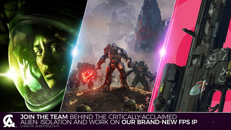 Creative Assembly ainda está trabalhando em um shooter, enquanto outros ...