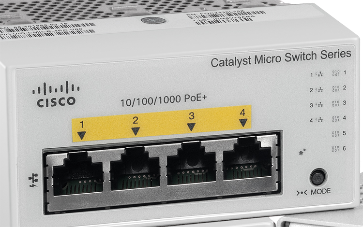 Cisco apresenta mini switches Catalyst Micro: SFP, PoE e até USB-C ...